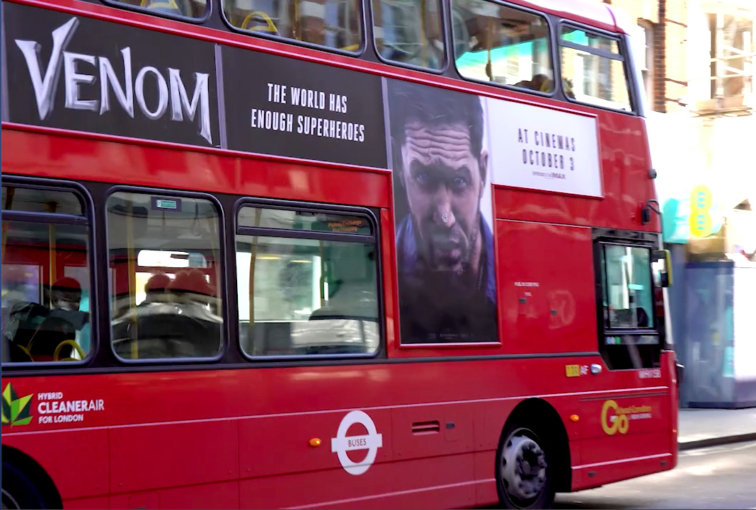 Venom Lenticular Buses |Hive Associates - The Lenticular Experts