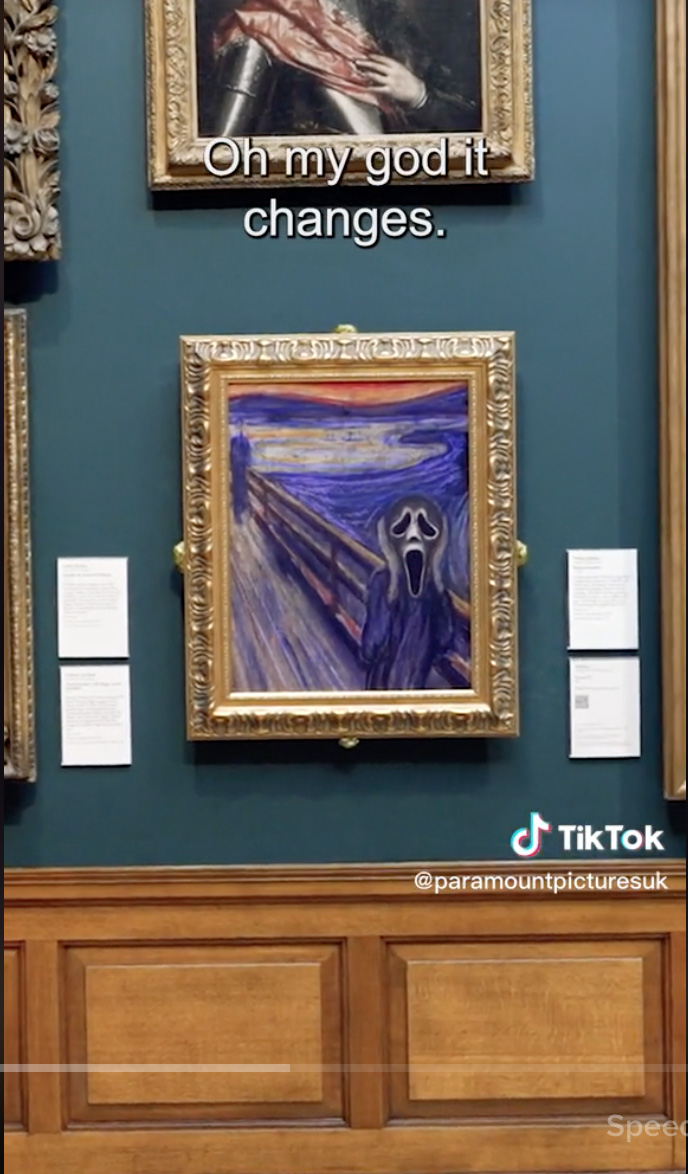 Scream VI – Lenticular Art Installation |Hive Associates - The ...